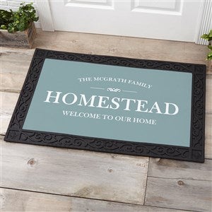 Family Market Personalized Farmhouse Doormat 20x35