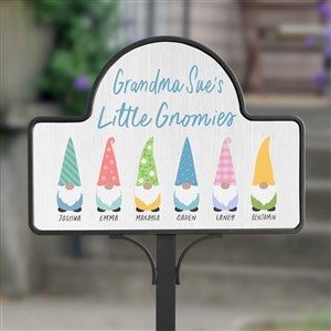 Spring Gnome Personalized Magnetic Garden Sign