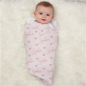 Sweet Baby Personalized Receiving Blanket