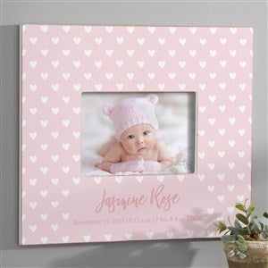 Sweet Baby Personalized 5x7 Wall Frame - Horizontal