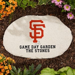 MLB San Francisco Giants Personalized Round Garden Stone