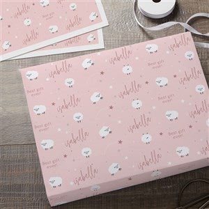 Baby Sheep Personalized Wrapping Paper