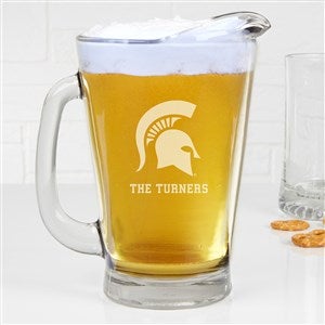 NCAA Michigan State Spartans Personalized Drink Pitcher
