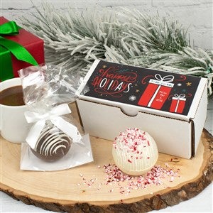 Personalized 2 ct. Hot Cocoa Bomb Box - Mixed