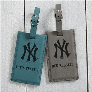 MLB New York Yankees Personalized Leatherette Luggage Tag