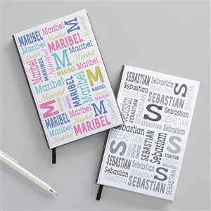 Repeating Name Personalized Journal