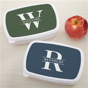 Lavish Last Name Personalized Lunch Box