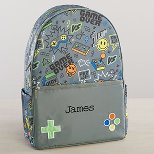 Gamer Embroidered Backpack