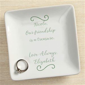 Write Your Own Personalized Ring Dish