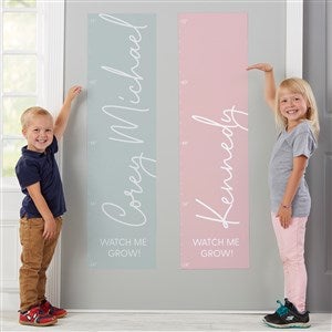 Simple and Sweet Personalized Wall Decal Growth Chart