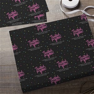 Congratulations Personalized Wrapping Paper