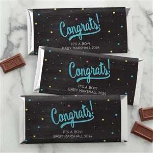 Congratulations Personalized Favor Candy Bar Wrappers