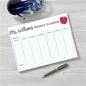 Inspiring Teacher Personalized Weekly Planner