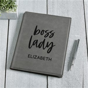 Boss Lady Personalized Junior Portfolios