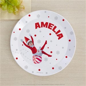 The Elf on the Shelf Personalized Kids Plate