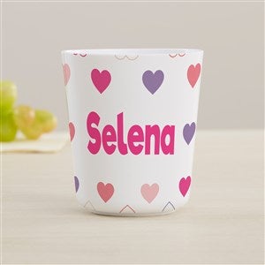 Hearts Personalized Kids Dinnerware