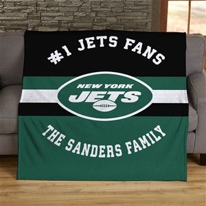 NFL Classic New York Jets Personalized Blankets