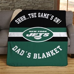 NFL Classic New York Jets Personalized Blankets