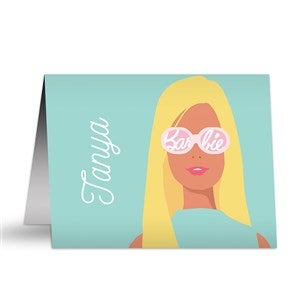 Malibu Barbie Personalized Note Cards