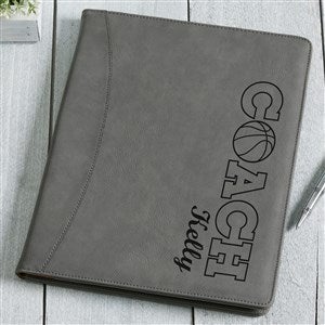 Coach Personalized Full Pad Portfolio