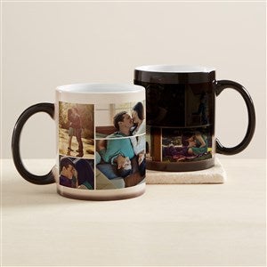 Photo Collage Personalized Color Changing Coffee Mug
