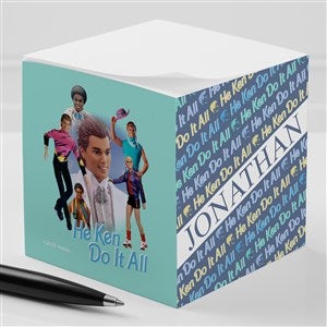 Ken Do It All Personalized Note Cubes