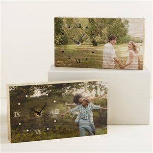 Romantic Photo Personalized Wooden Clock