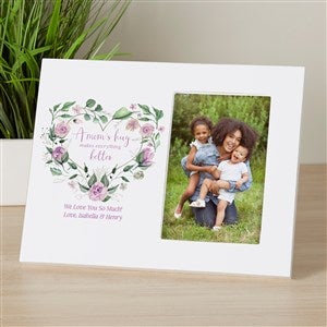 A Mom's Hug Personalized Picture Frame