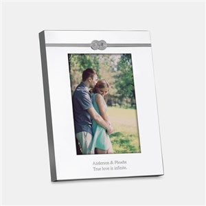 Engraved Vera Wang Infinity Knot 5x7 Frame