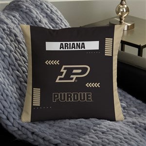 NCAA Purdue Boilermakers Classic Personalized Throw Pillow