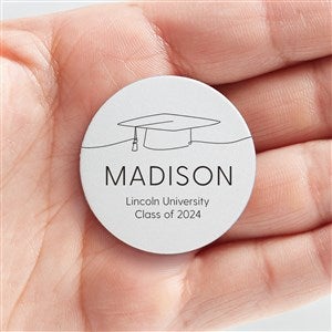 Graduation Cap Personalized Pocket Token