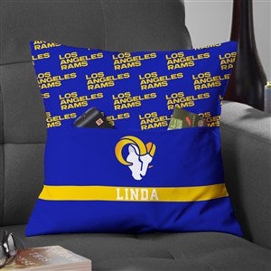 NFL Los Angeles Rams Personalized Pocket Pillow