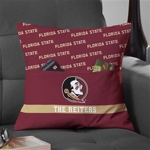 NCAA FSU Seminoles Personalized Pocket Pillow