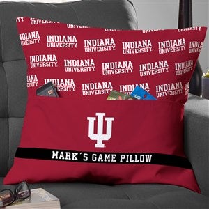 NCAA Indiana Hoosiers Personalized Pocket Pillow
