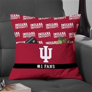 NCAA Indiana Hoosiers Personalized Pocket Pillow