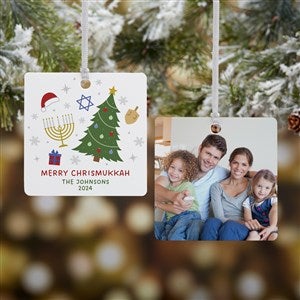 Happy Chrismukkah Personalized Ornament