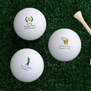 Personalized Golf Balls - Design Your Message