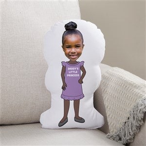 Favorite Kids Personalized Photo Character Throw Pillow