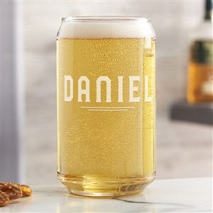Personalized Engraved Beer Glass Collection