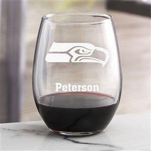 NFL Seattle Seahawks Wine Glass Collection