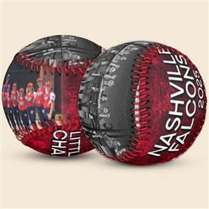 Personalized Fastball Photo Softball-Team Photo
