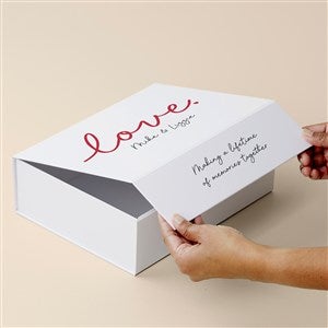 Romantic Love Personalized Keepsake Memory Box