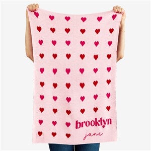 Little Love Notes Knit Blanket