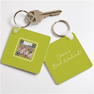 Personalized Keyring with Video QR Code