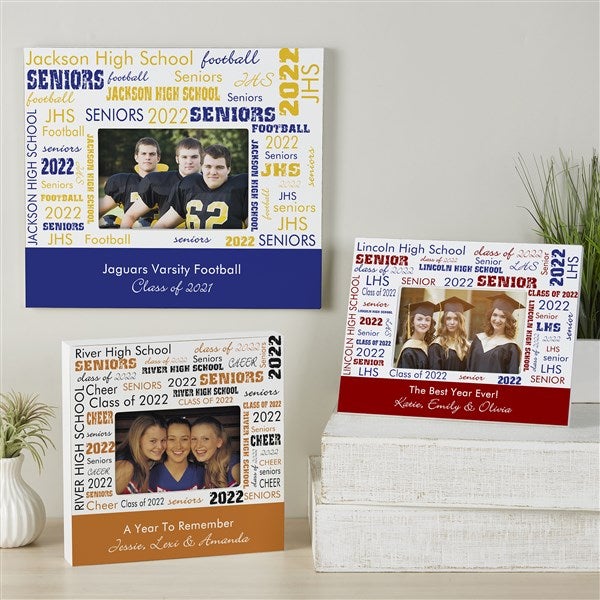 Personalized Picture Frames - School Spirit