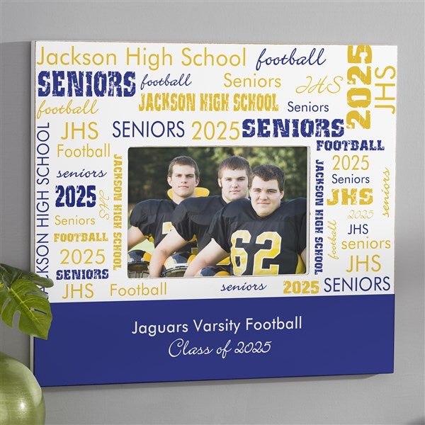 Personalized Picture Frames - School Spirit
