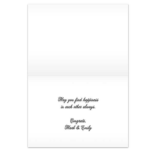 Personalized Wedding Greeting Cards - Your Wedding