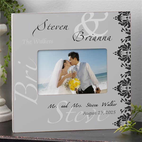 Personalized Wedding Picture Frames - Wedding Day