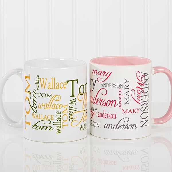 11539 - Signature Style Personalized Coffee Mug