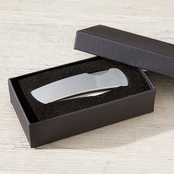 Personalized Stainless Steel Pocket Knife